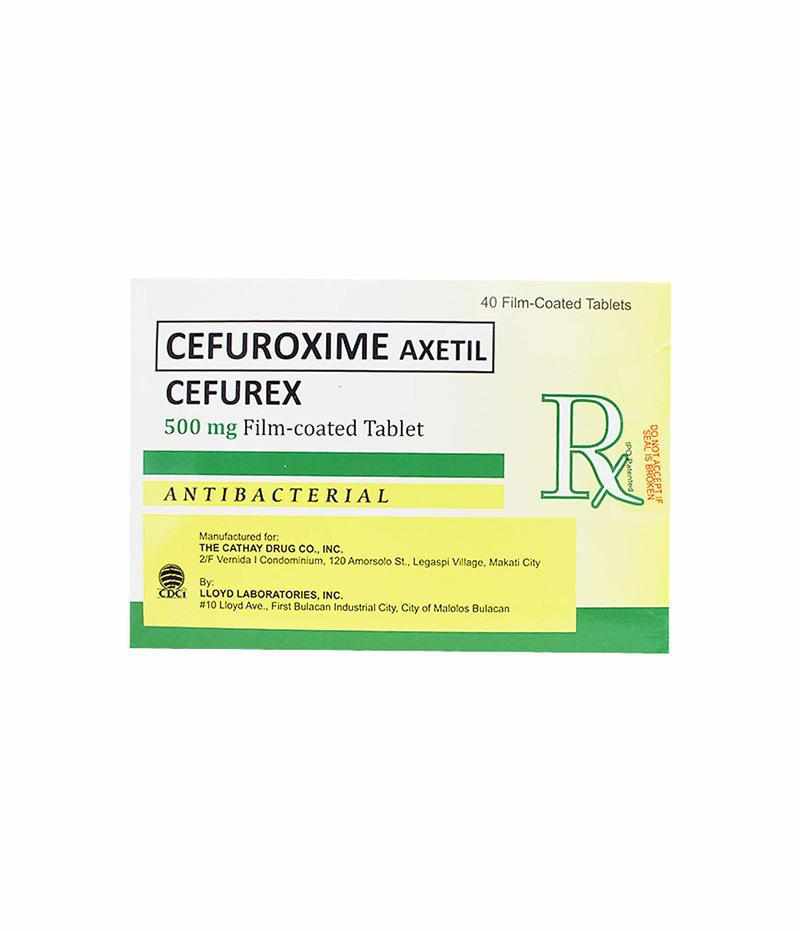 CEFUREX Cefuroxime Axetil 500mg Film-Coated Tablet 1's price in the ...